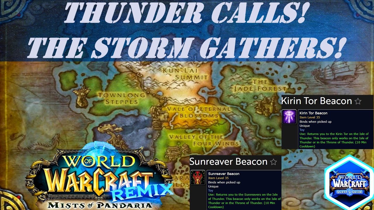 Thunder Calls | The Storm Gathers | Kirin Tor Beacon Toy | Sunreaver ...