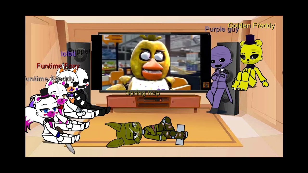 the oddities roleplay react to jry not to laugh Fnaf. Bonnie and Chica ...