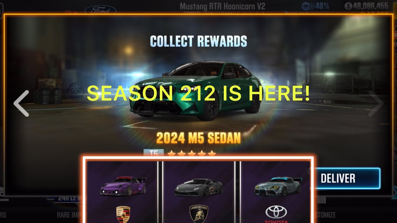 CSR2 | Season 212 Is Here! | New Race Pass and Collecting Milestone Car ...