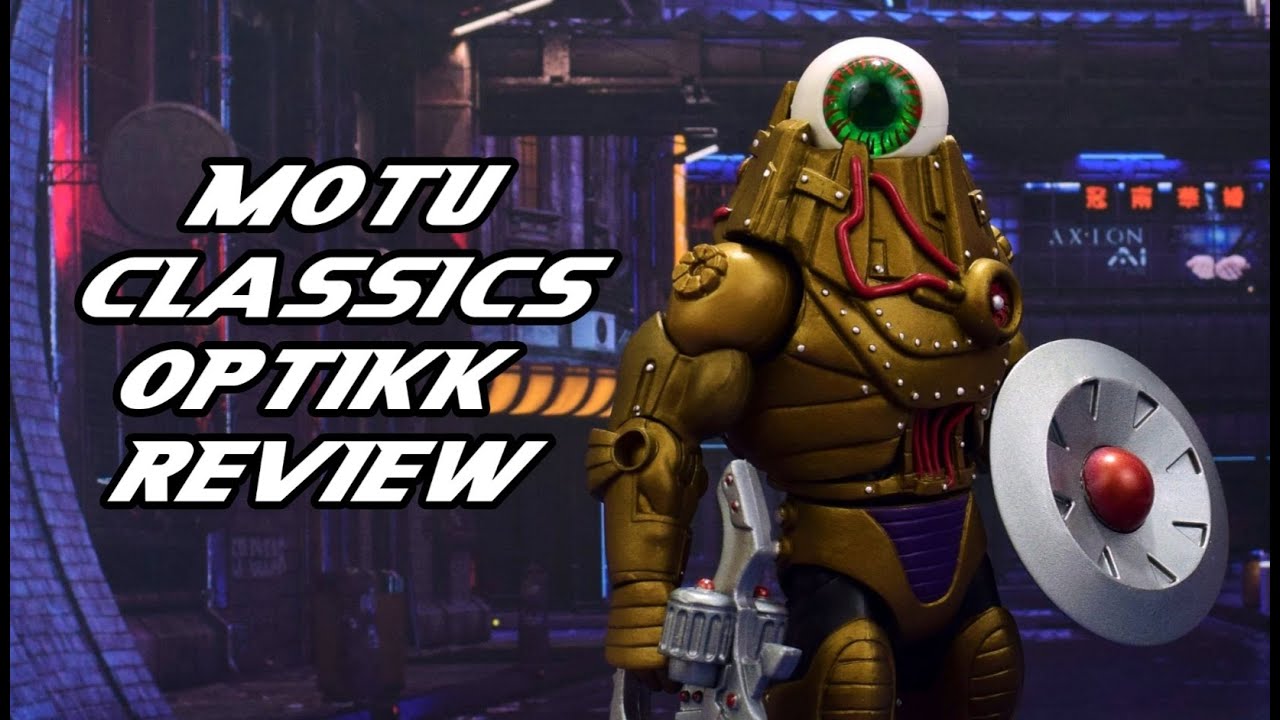 MOTU Classics Optikk Figure Review - YouTube