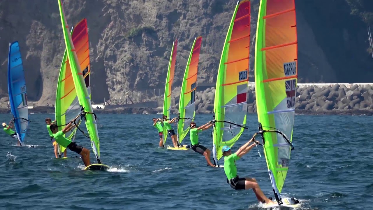 2017 RS:X Windsurfing World Championships - Day 4 - YouTube