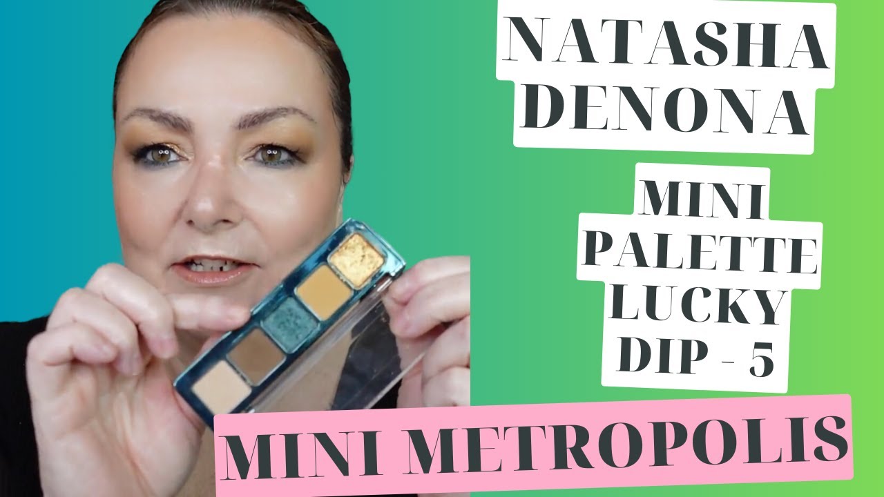Natasha Denona Mini Palette Lucky Dip - Day 5 - Mini Metropolis - YouTube