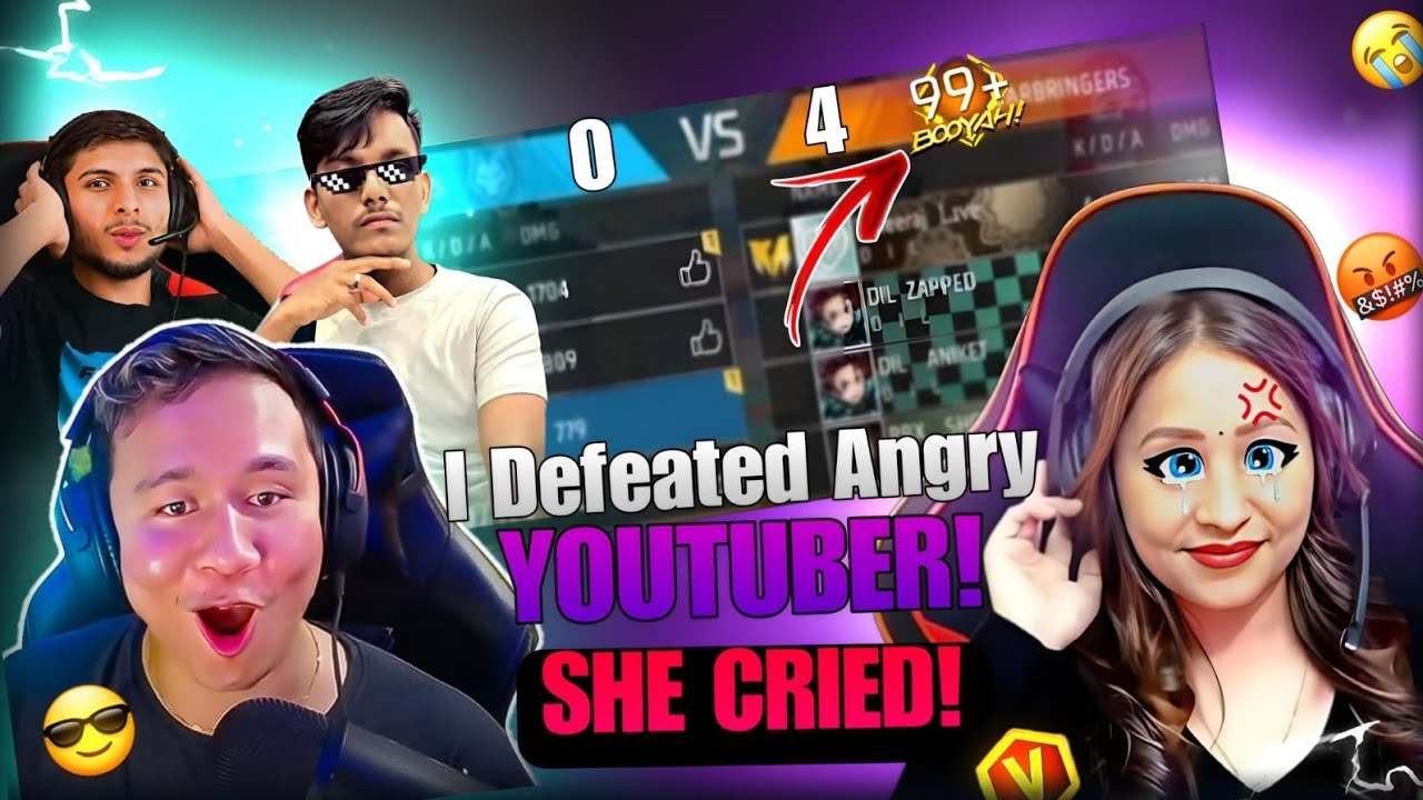 Angry Youtuber😈 Abused His Teammates After Losing A Game|| JUST A GAMER ...