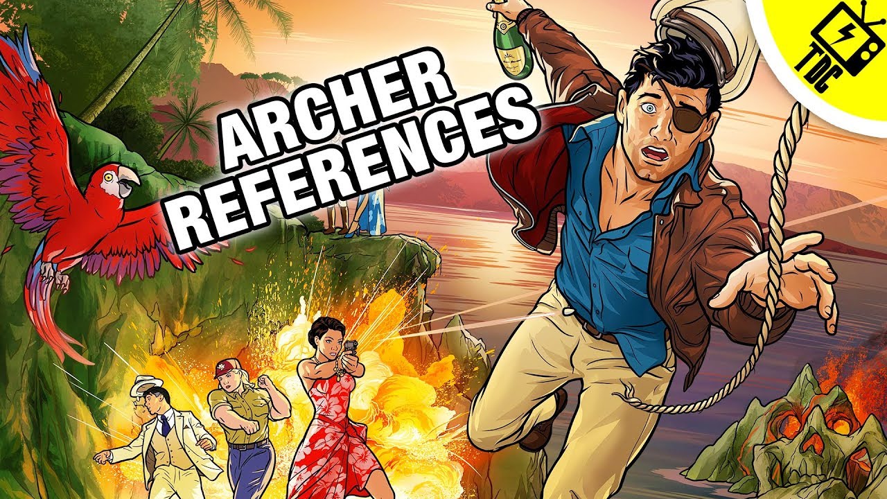 The 9 Most Obscure Archer References! (The Dan Cave w/ Dan Casey) - YouTube