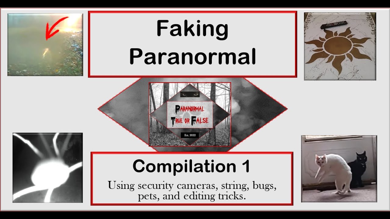 Faking PARANORMAL Activity - How they fake it compilation 1 through 5 ...