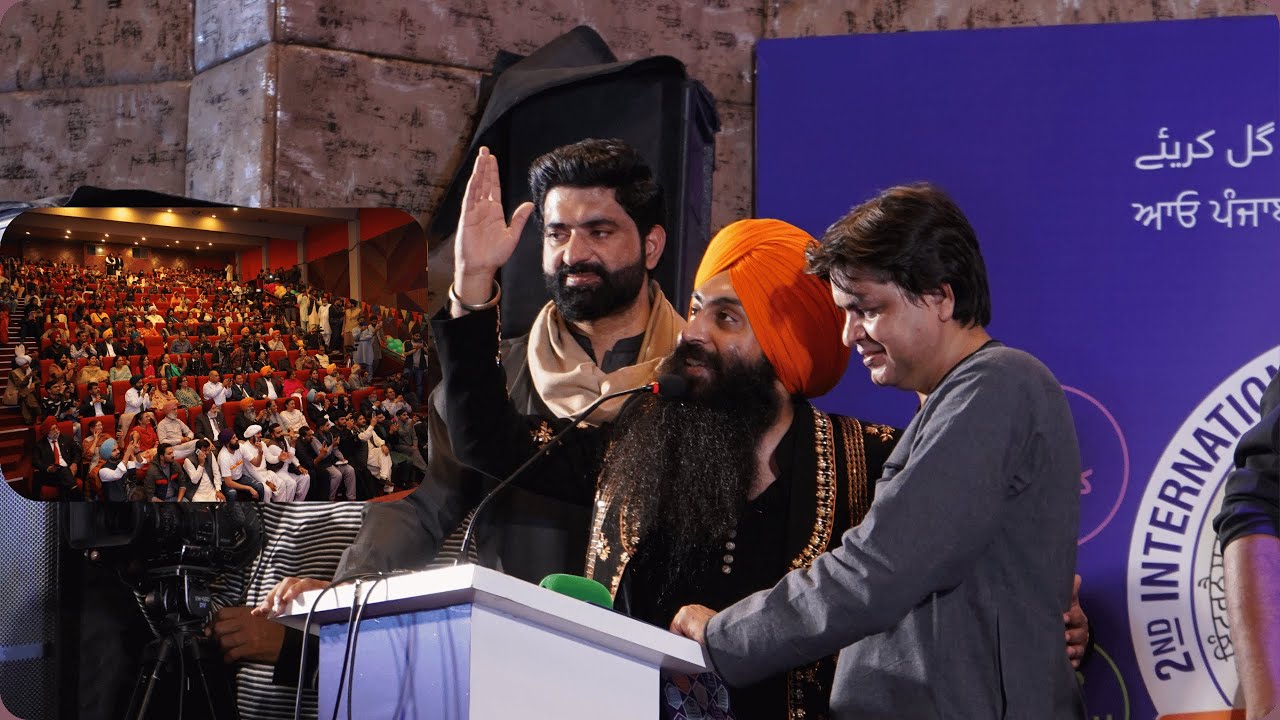Bir Singh Live Singing At International Punjabi Conference 2024 - YouTube