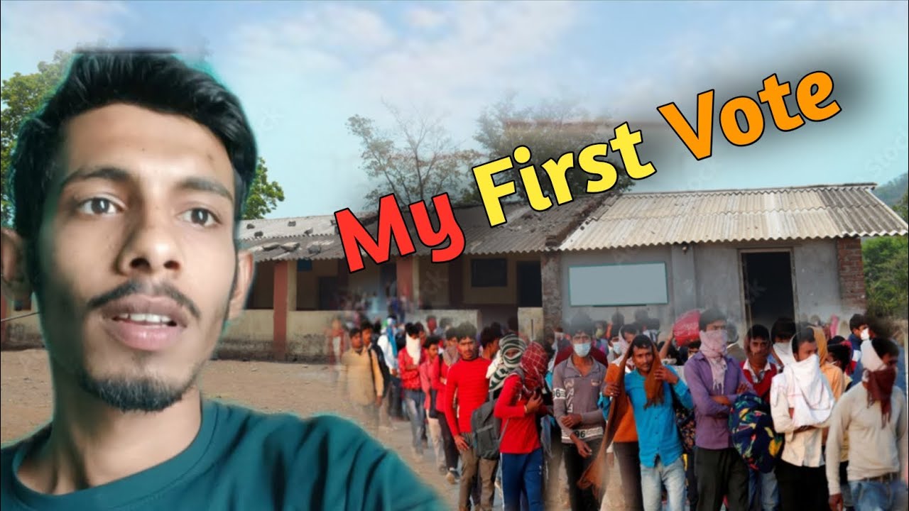 My First Vote 😅 Full Experience🥳 || कैसा गया मेरा पहला वोट || haryana ...