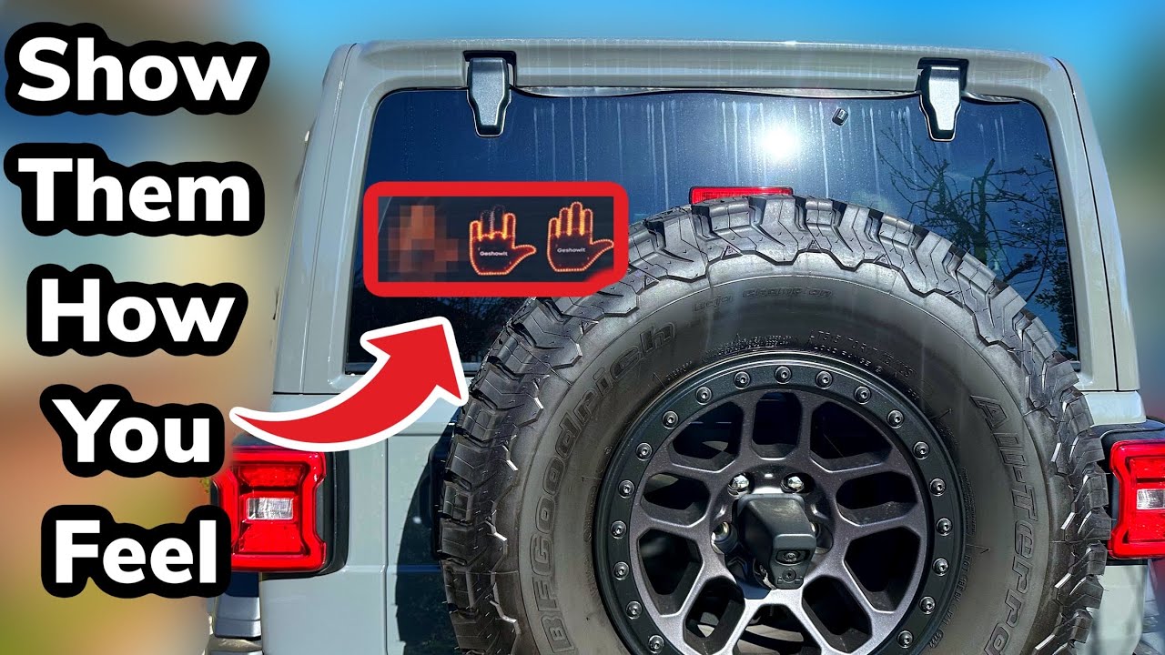 Best way to tell driver's how you feel.... (Geshowit Review) - YouTube