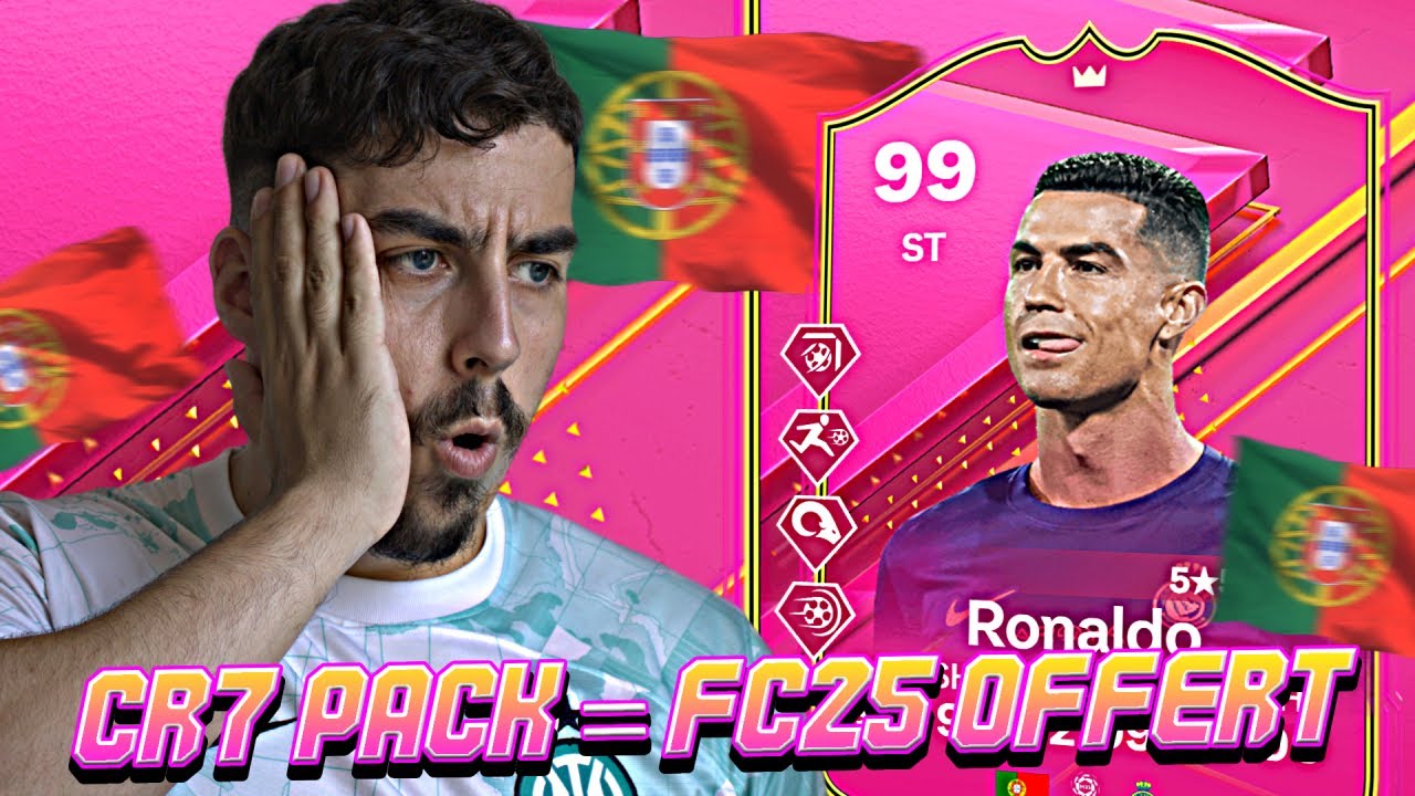 CR7 DANS MES PACK = UN FC25 OFFERT ! PACK OPENING FUTTIES LET'S GOOOOOO ...