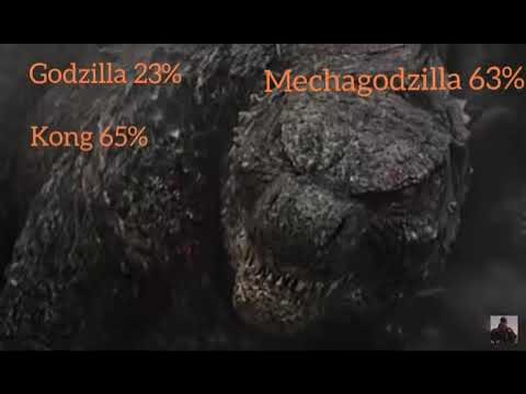 Kong and Godzilla defeats mechagodzilla with health bars ||Godzilla vs kong - YouTube