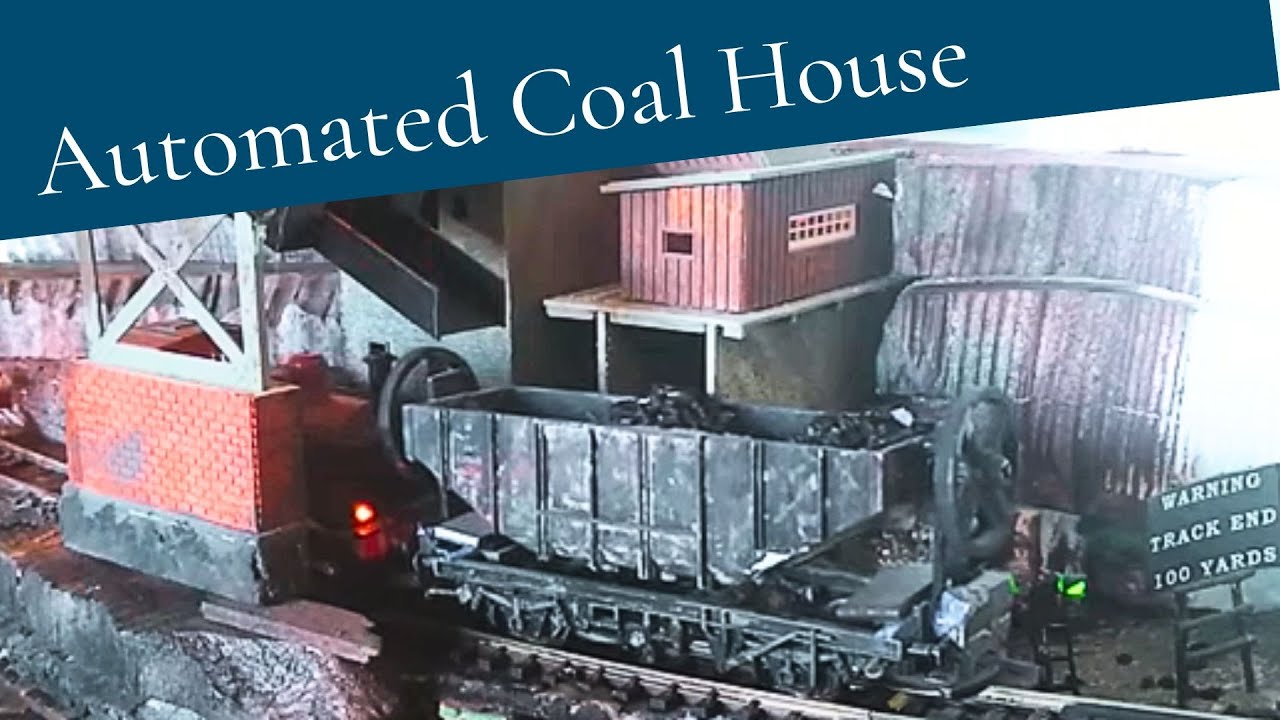 HO Scale Automatic Coal House - #railway #modelrailways #locomotive # ...