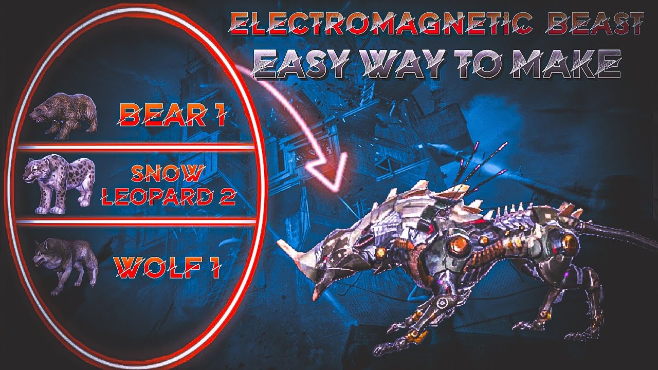 Last Island of survival how to make Electromagnetic Beast #youtube # ...