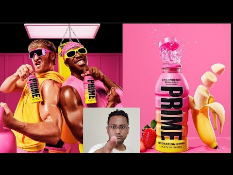 Trying NEW Strawberry Banana PRIME Hydration! - YouTube