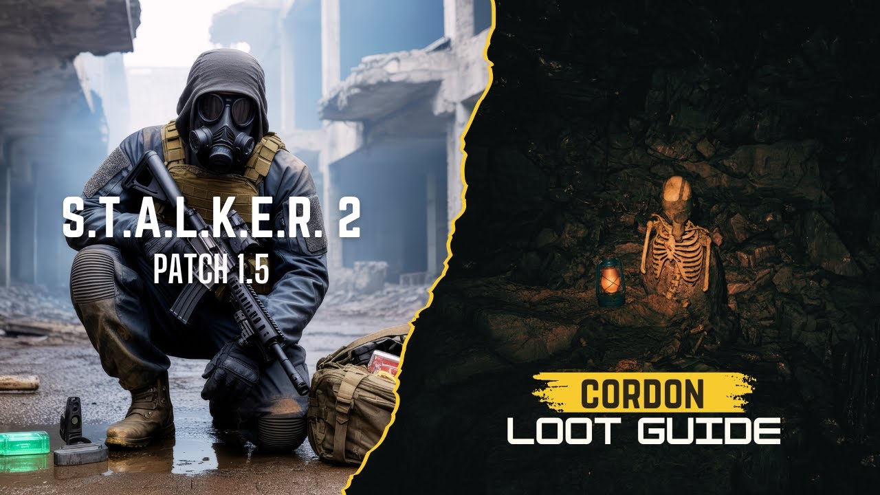 STALKER 2 – All Cordon Loot Locations Guide (Weapons, Gear & Artifacts) - YouTube