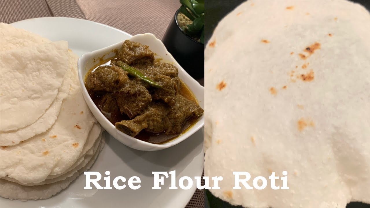 Perfect Rice Flour Roti Recipe | চালের রুটি তৈরির পারফেক্ট রেসিপি / নরম ...