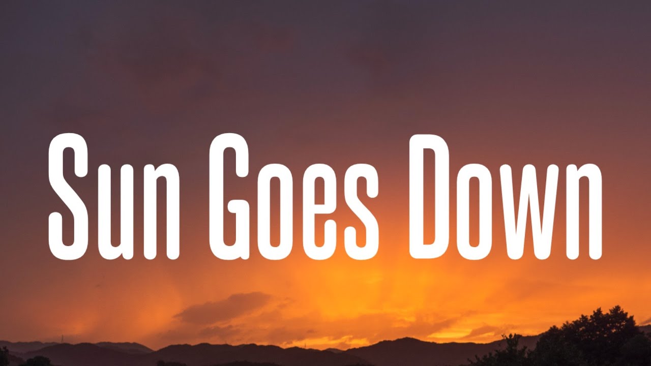 Lil Nas X - SUN GOES DOWN (Lyrics) - YouTube