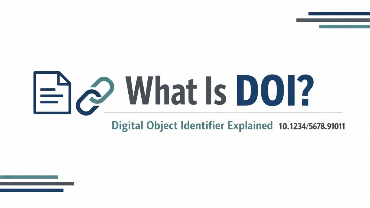 What Is DOI? | Full Explanation With Examples | Research Paper DOI ...