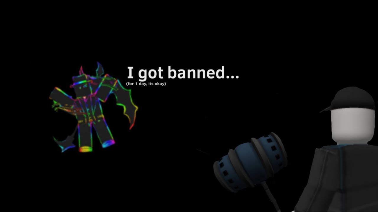 My Roblox Ban Note. - YouTube