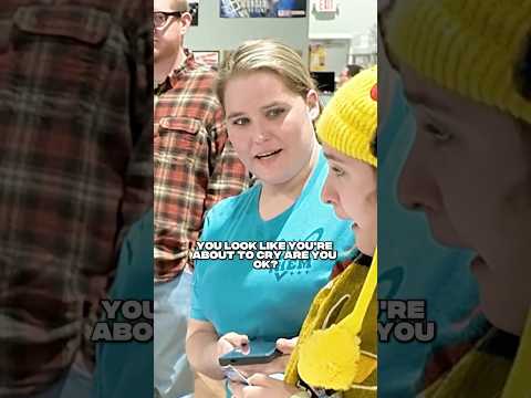 I sold her a re-sealed pack and she almost started crying | Pokemon Vendor POV #pokemon #wholesome