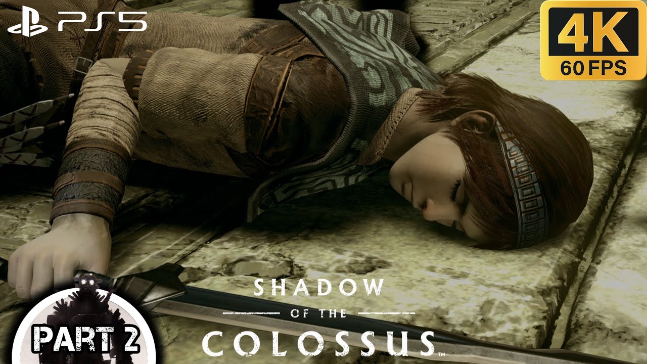 SHADOW OF THE COLOSSUS REMAKE Gameplay Playthrough Part 2 (4K 60FPS) No ...