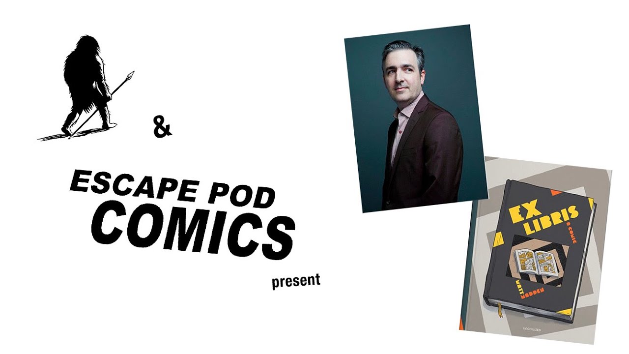 Matt Madden's Ex Libris event at Escape Pod Comics - YouTube