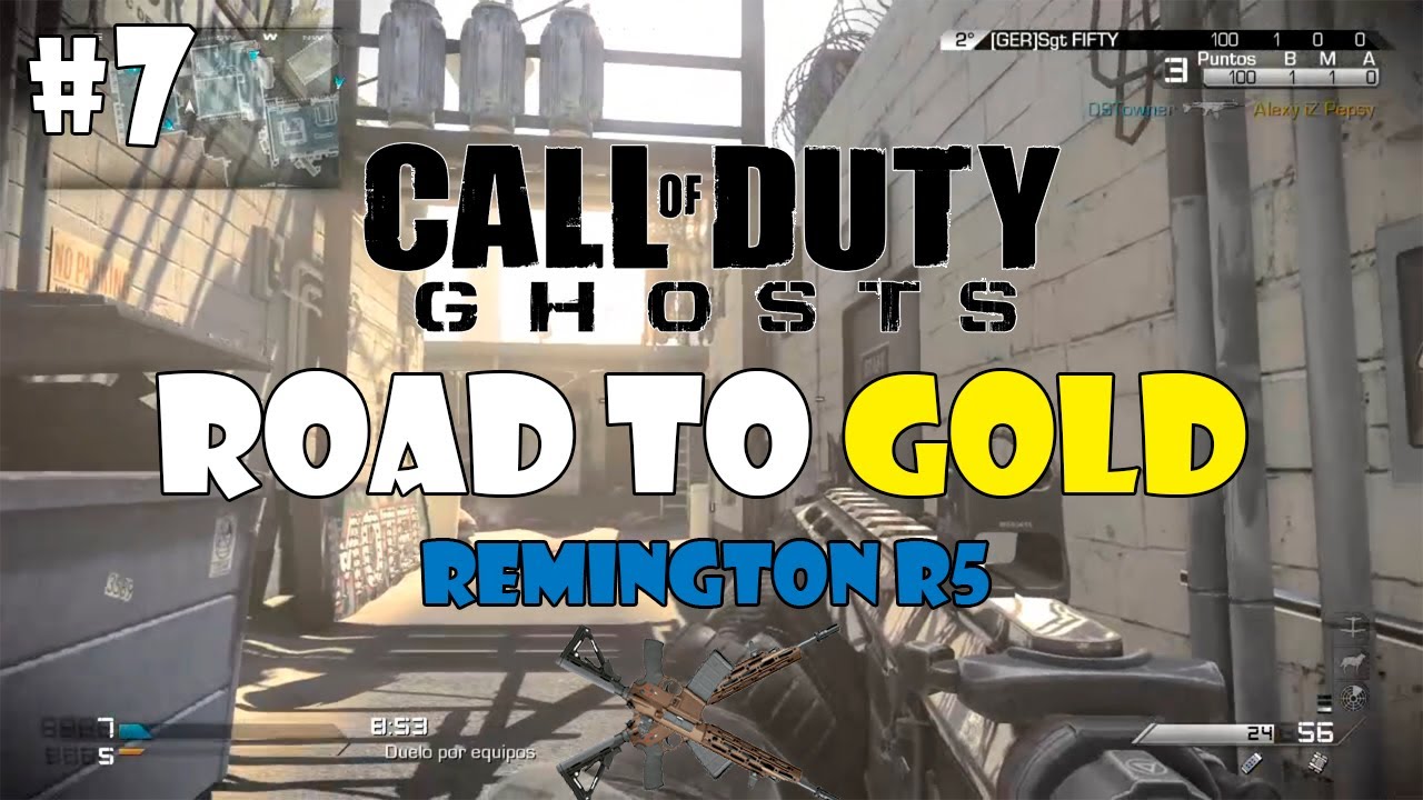Call of Duty Ghosts - Road To Gold Remington R5 - Episodio 7 - (Xbox ...