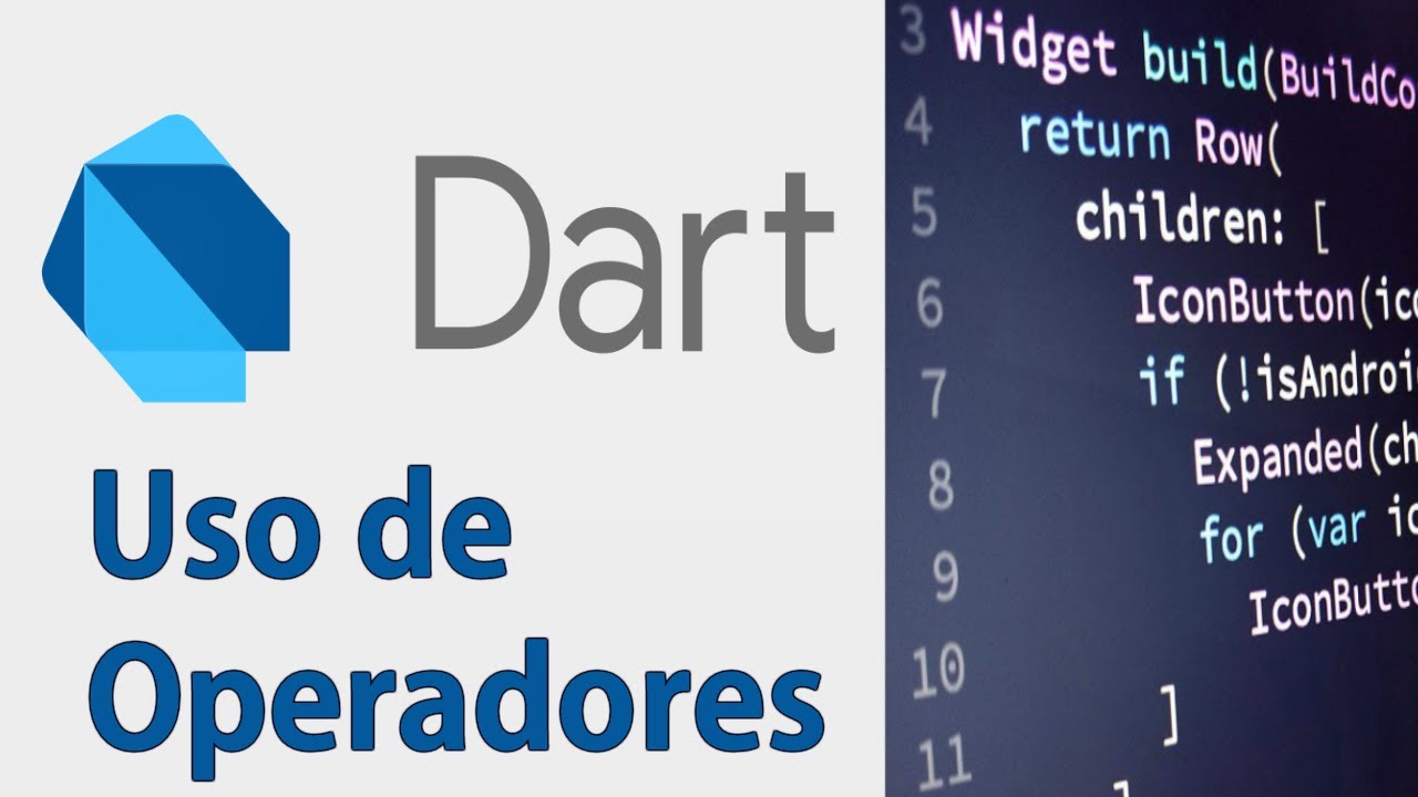 Dart TUTORIAL - [DOMINA] el Manejo de OPERADORES en Dart - YouTube