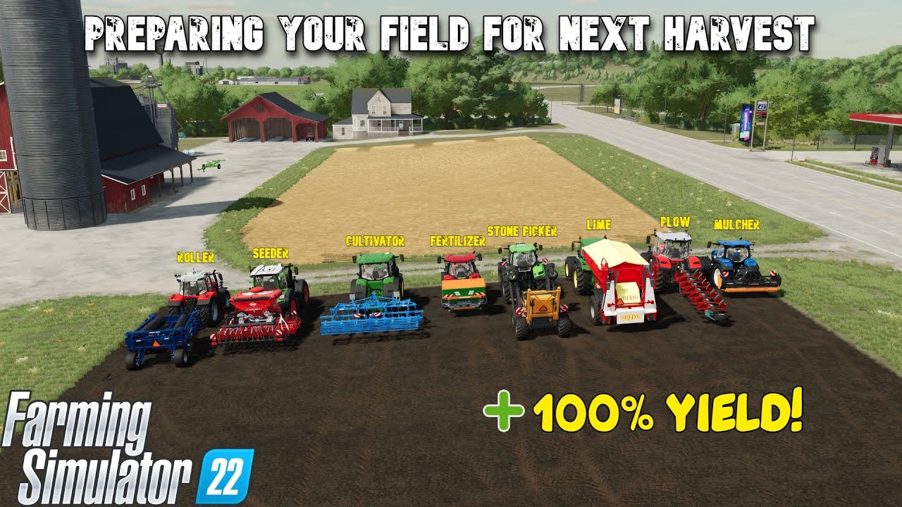 How To Maximize Yield - Farming Simulator 22 - YouTube
