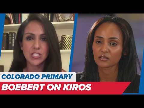 Republican Congresswoman Lauren Boebert on Colorado primary election, Melat Kiros lead
