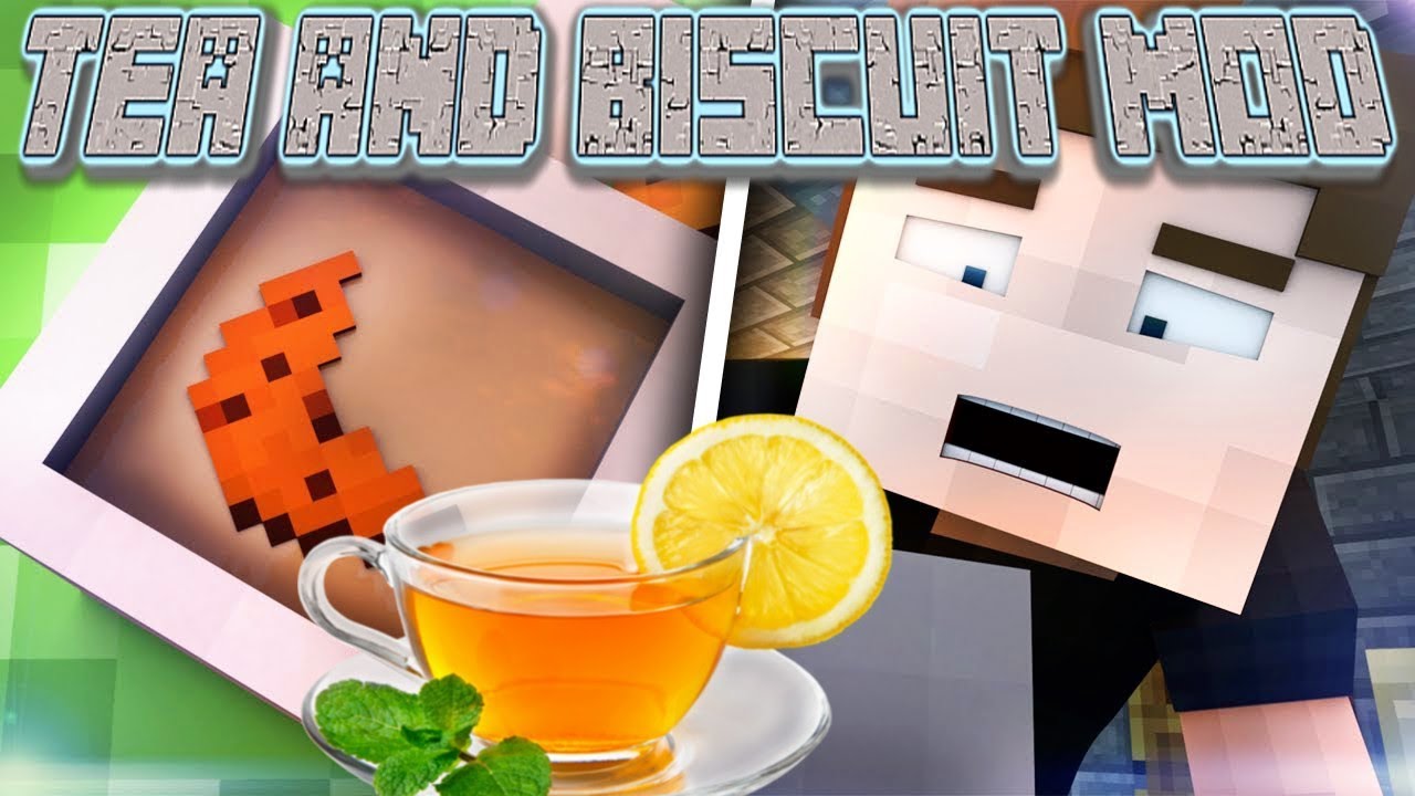 COOKIES and TEA in Minecraft!! | Tea and Biscuits Mod 1.12.2/1.7.10 ...