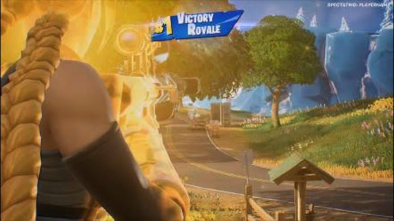 My Fortnite Grandma solo win - YouTube