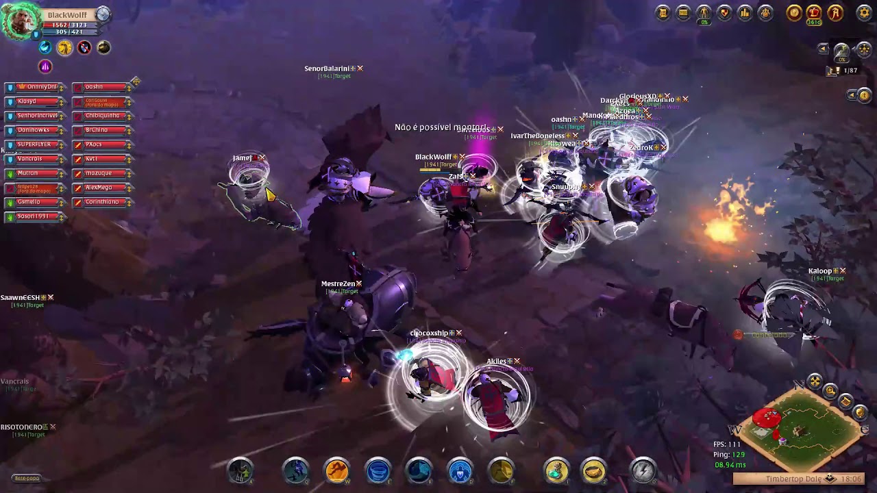 Albion Tank ZvZ! Target ZvZ 25/01/2020 [Shootcaller MestreZen/Kiasyd ...