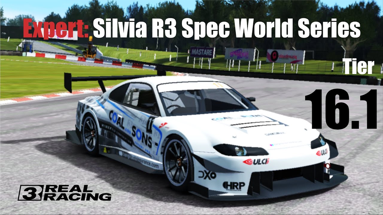 Real Racing 3 / Silvia R3 Spec World Series / Tier 16.1 / Speed Record ...