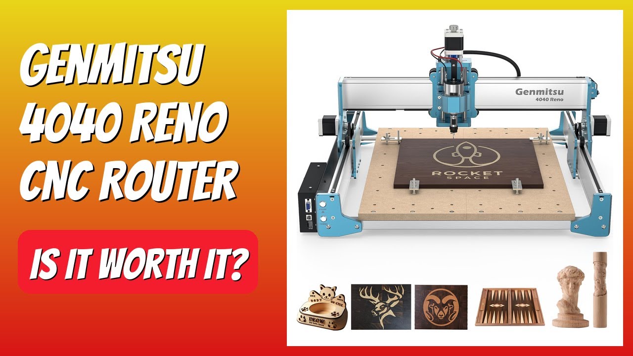 REVIEW (2026): Genmitsu 4040 Reno CNC Router. Features. - YouTube