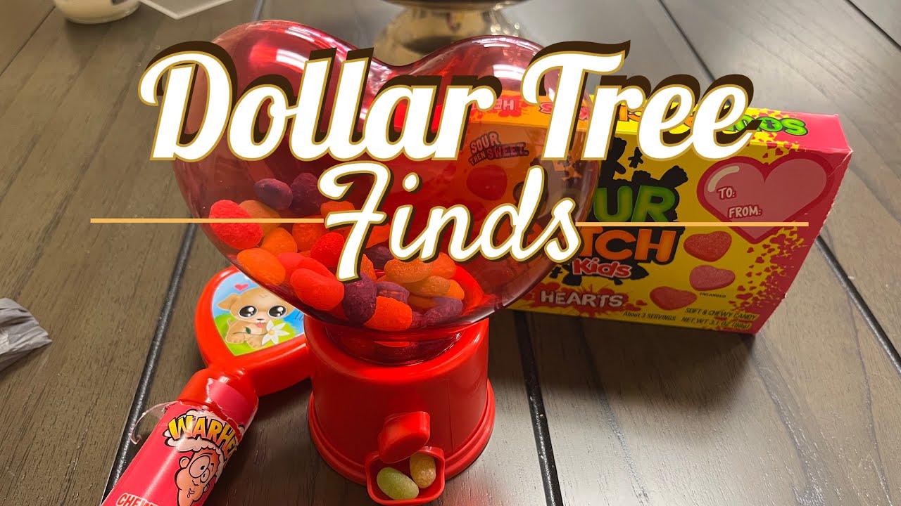 Valentine | Dollar Tree Finds | Heart Snack/Candy Dispenser - YouTube