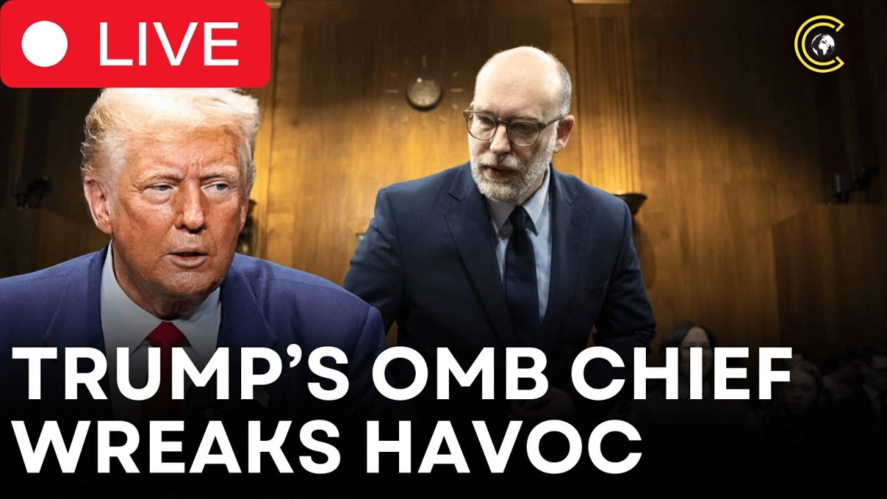 LIVE | Russell Vought’s Plan to Dismantle the Deep State | Trump’s OMB ...