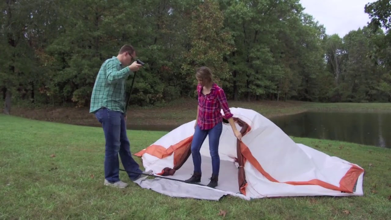 Ozark Trail 8P Yurt Tent Video Conversion 2 of 2 - YouTube