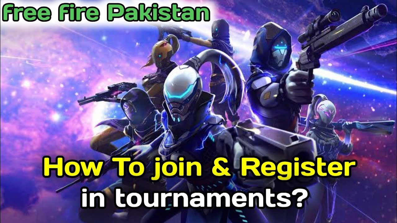 How To join & Register in Free fire Tournaments in Pakistan ? - YouTube