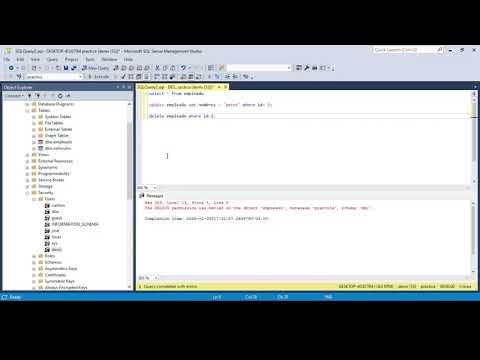 Administrar usuarios y permisos en SQL Server - YouTube