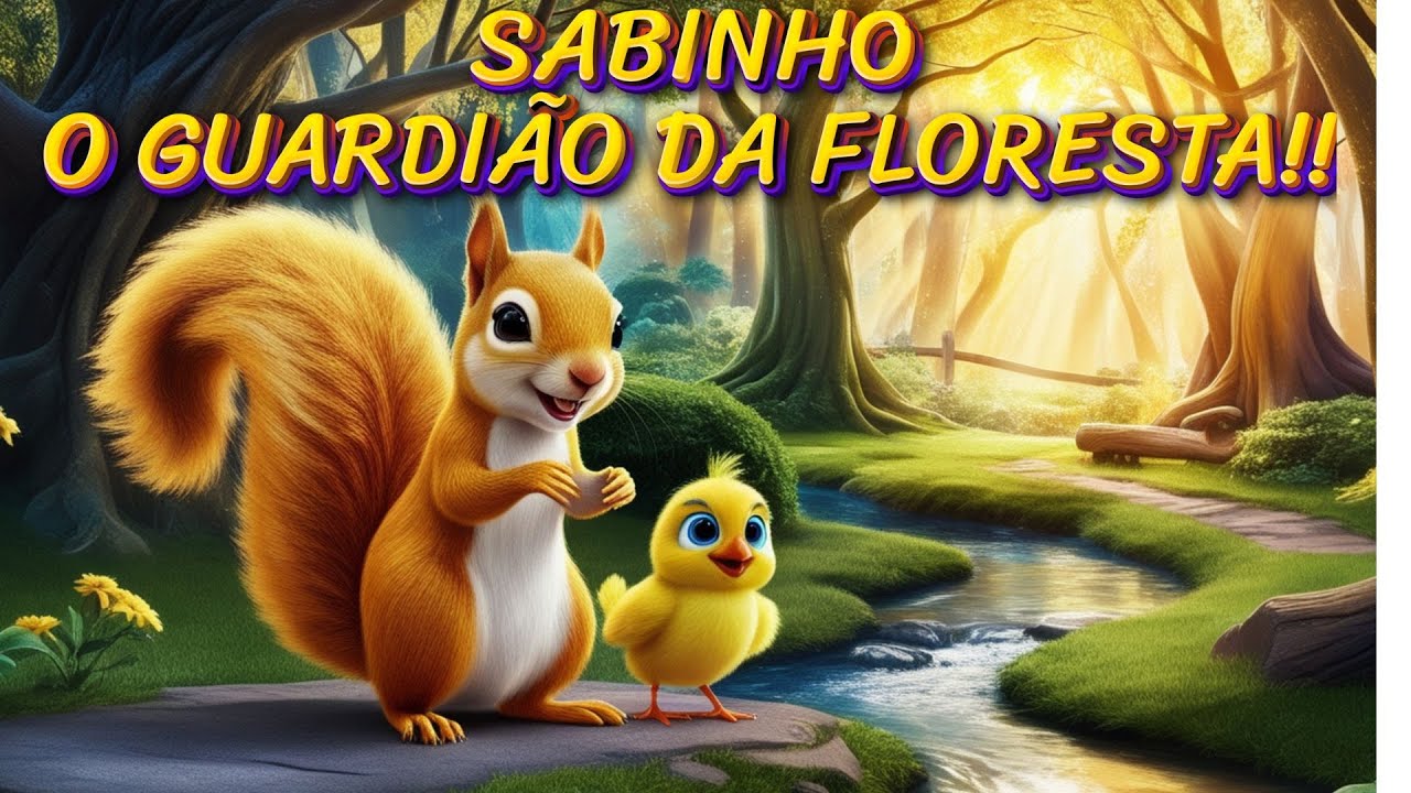 Sabinho: O Pequeno Guardião da Floresta 🌳🐿 | Uma Aventura Encantada ...
