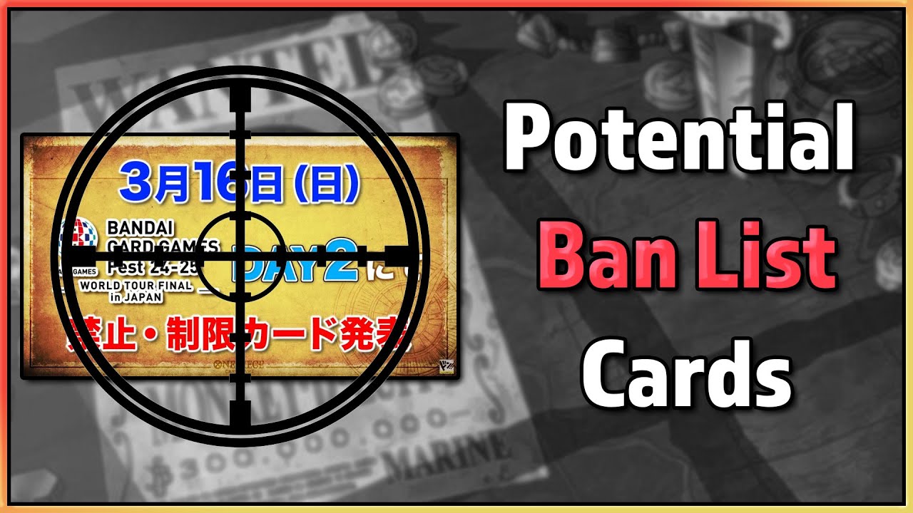 Potential Ban-List Cards to be Announced! - YouTube