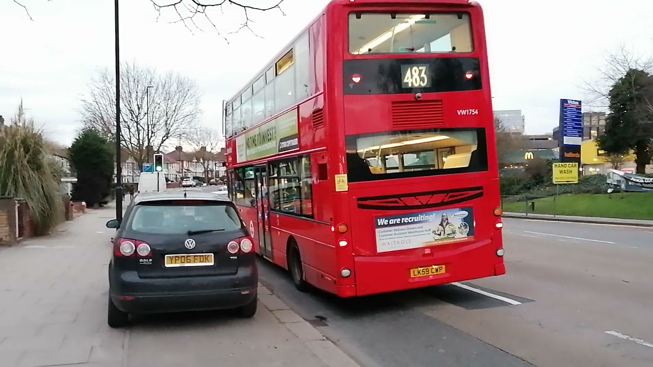 London Buses | Route 483 at a glance - YouTube
