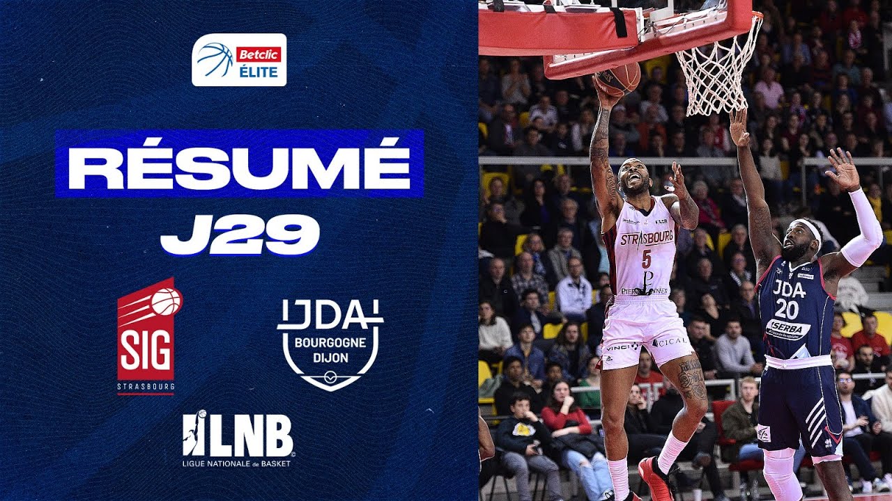 Strasbourg vs. Dijon | Résumé 2022/2023 | LNB Officiel - YouTube