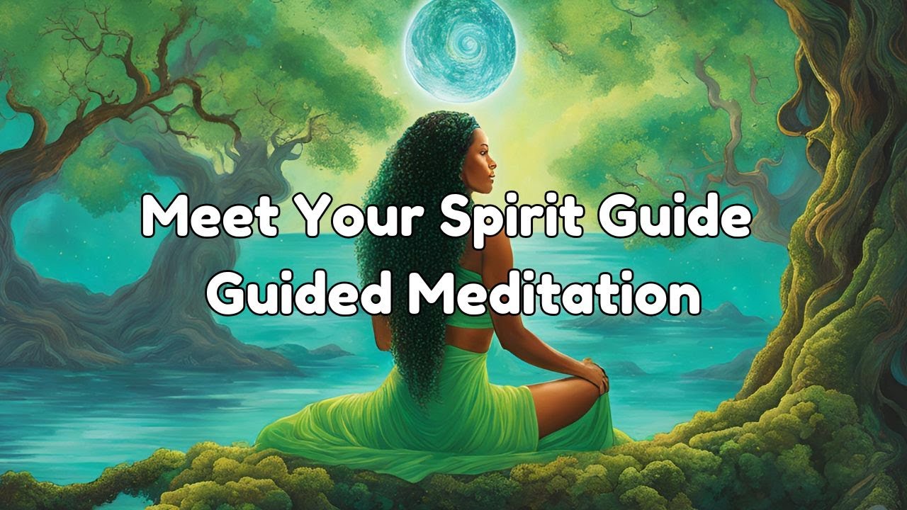 Meet Your Spirit Guide in the 5th Dimension - Guided Meditation 1 Hour ...