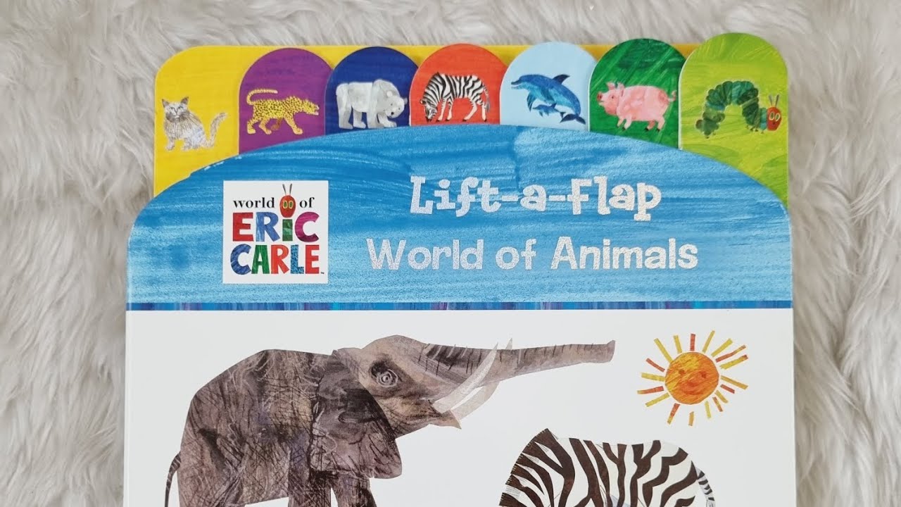 Lift a flap world of animals by Eric Carle - YouTube
