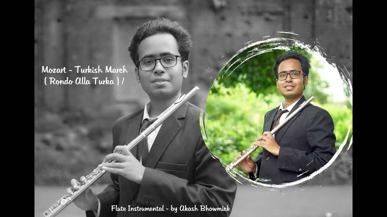 Mozart - Turkish March ( Rondo Alla Turka ) / Flute Instrumental - by ...