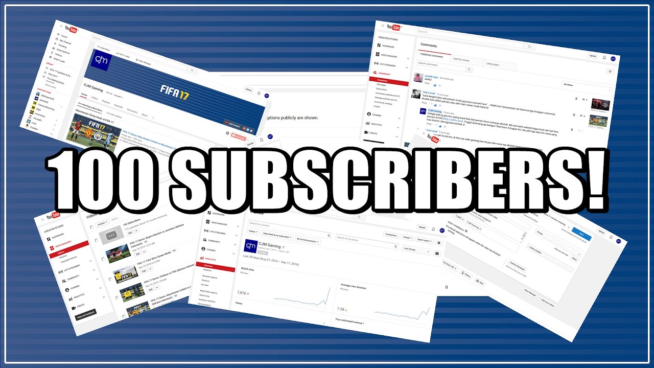 100 Subscribers! - YouTube