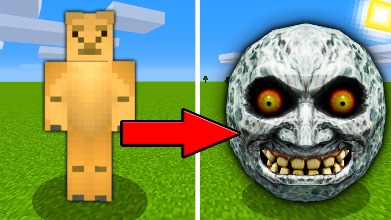 Pranking my Friend by Morphing as LUNAR MOON!! (Minercraft Trolling) - YouTube