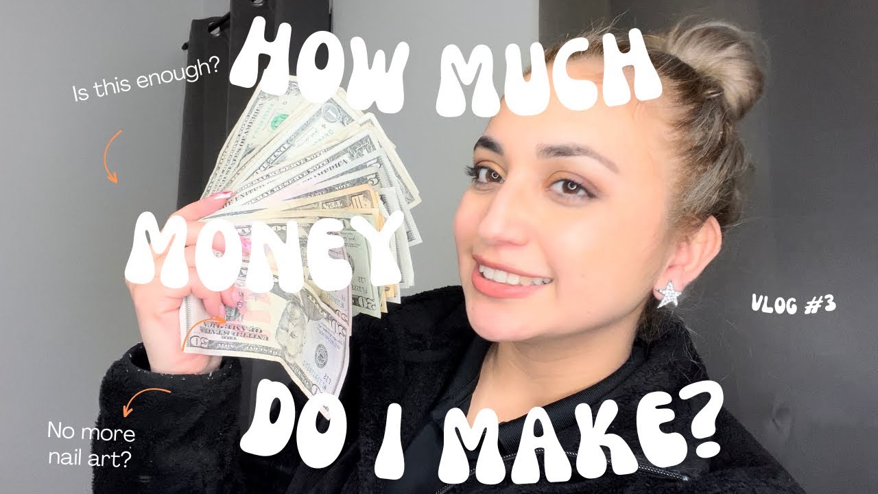HOW MUCH $$ DO I MAKE? #vlog #server #budgeting #cashenvelopes # ...