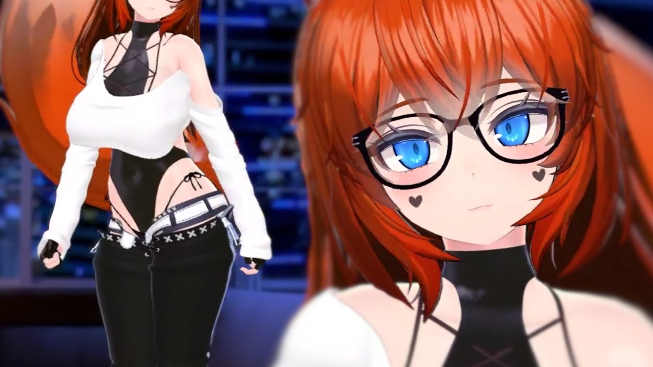 Glub shows off her VRChat Fullbody Tracking - YouTube